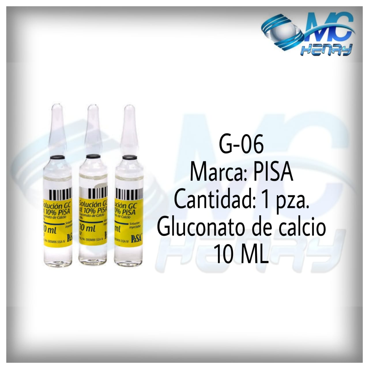 GLUCONATO DE CALCIO 10ML